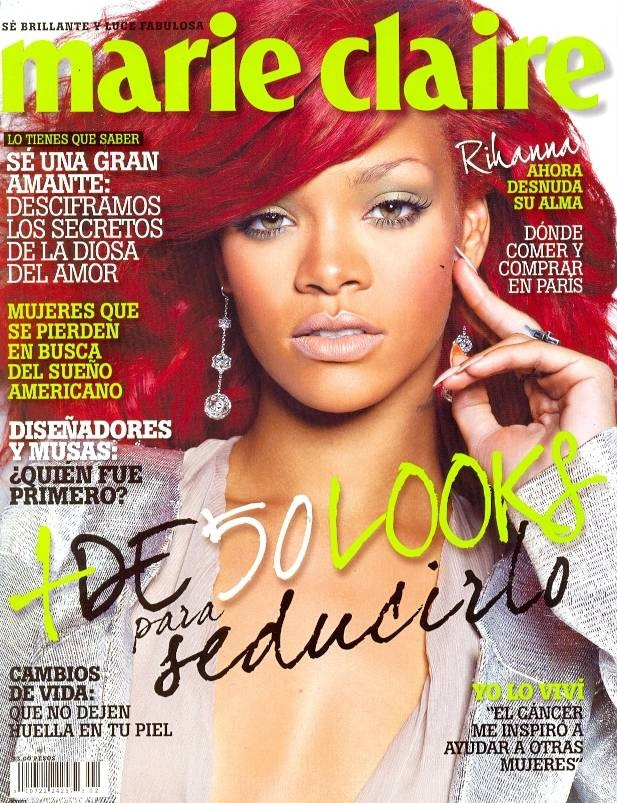 Marie Claire Magazine - Rihanna